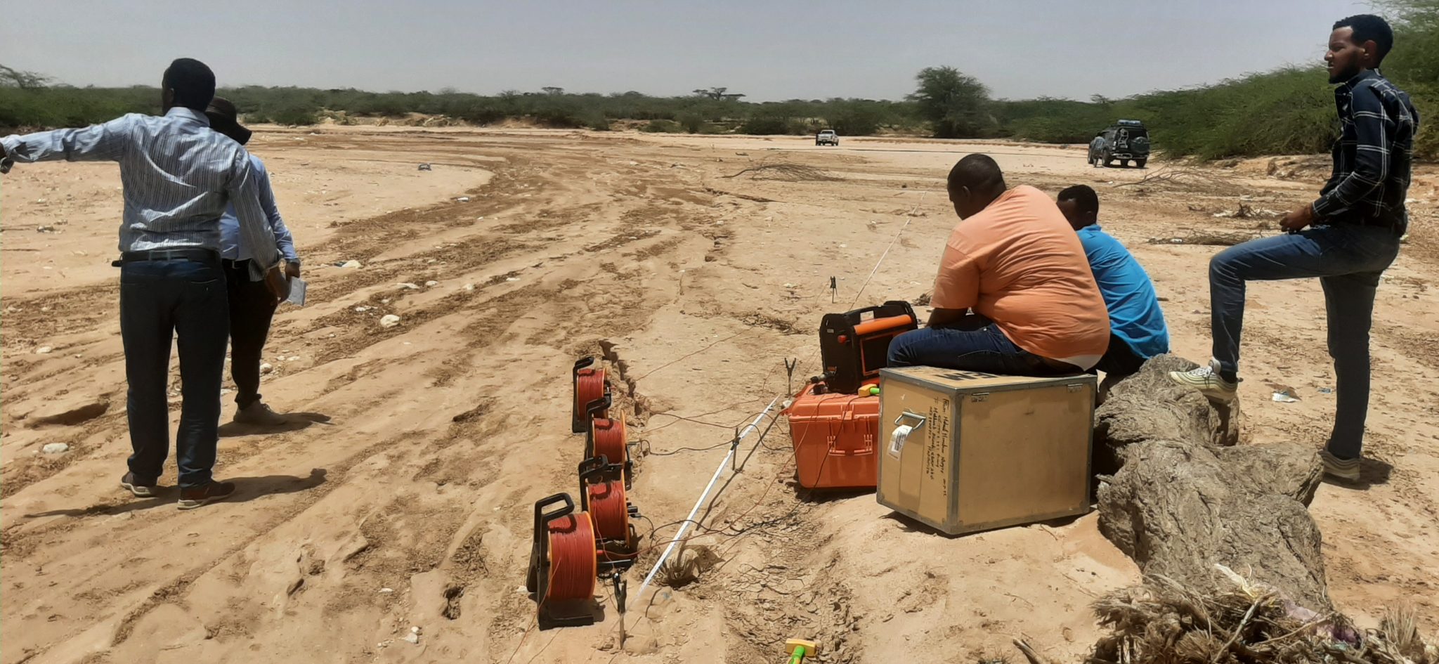 Conducting 18 VES Geophysical and Hydrogeological Survey and Ert survey ...